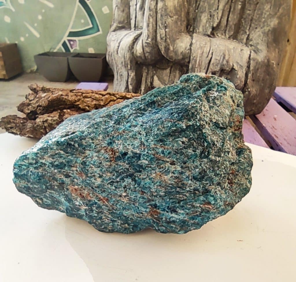 Apatito azul XL - Azabache minerales