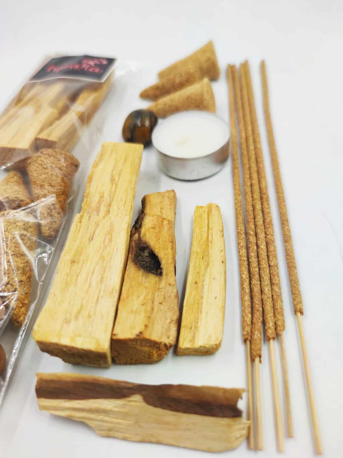 Pack palo santo Perú 100% sostenible - Azabache minerales